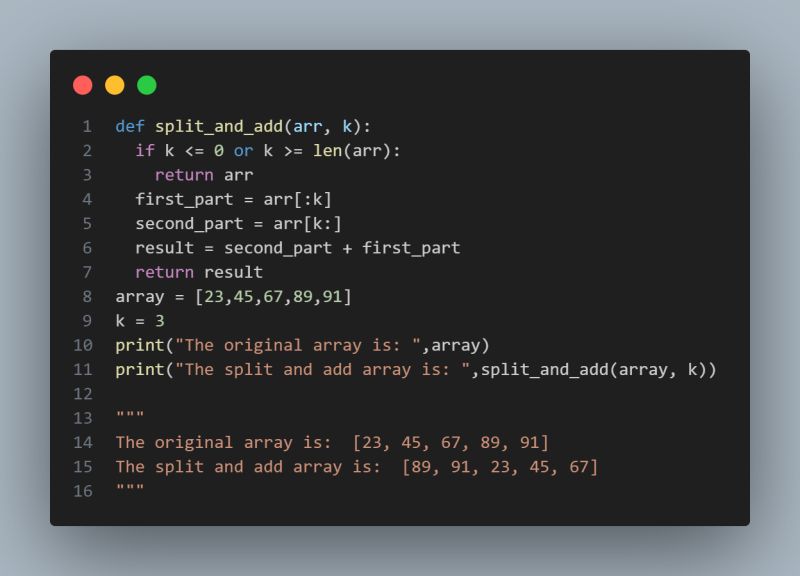 Haneesh Dabbadi on LinkedIn: #python #programming #arrayoperations # ... Haneesh Dabbadi on LinkedIn: #python #programming #arrayoperations # ...