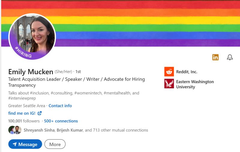 Lucas A. Meyer on LinkedIn: Congrats to the wonderful Emily Mucken on ... Lucas A. Meyer on LinkedIn: Congrats to the wonderful Emily Mucken on ...
