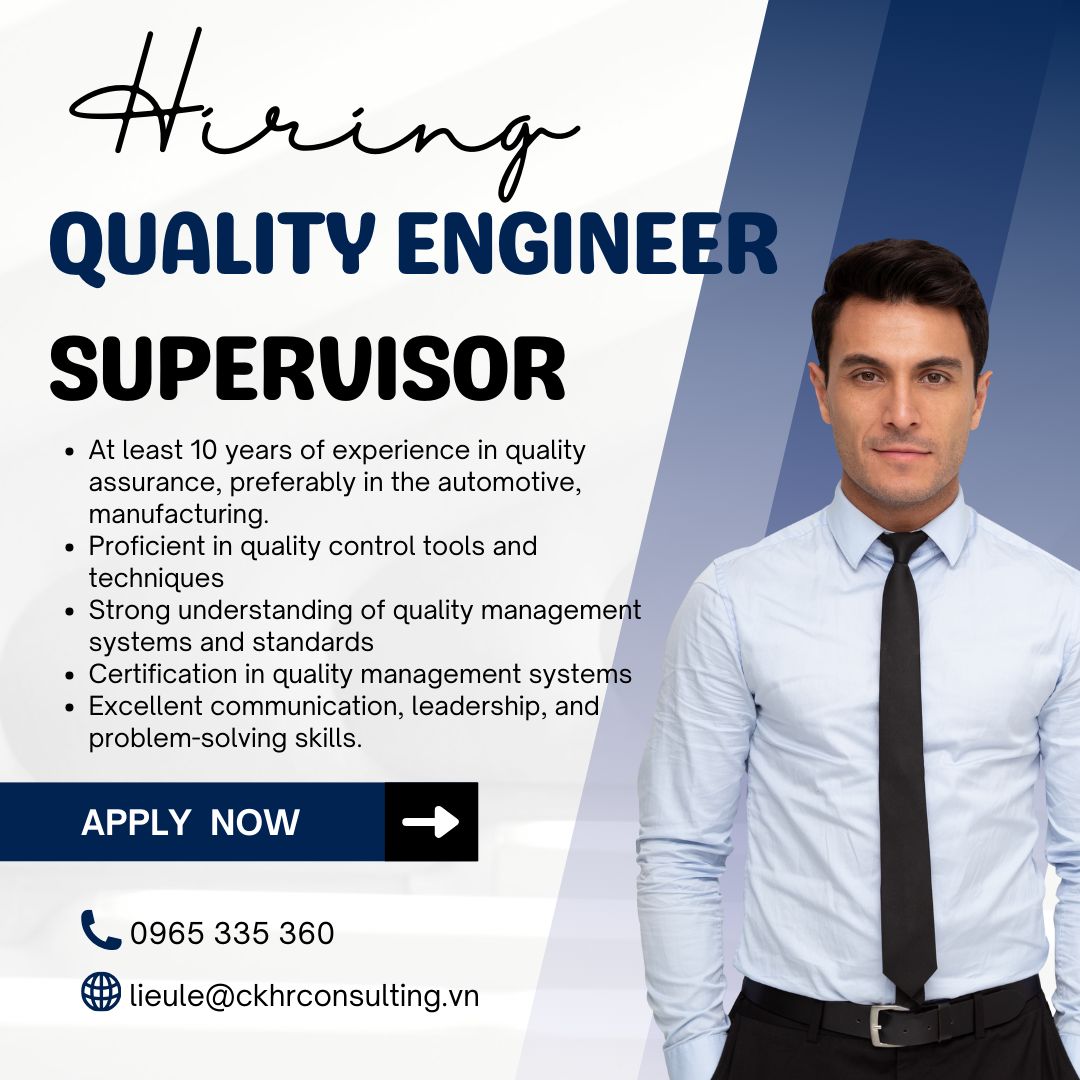 Lê Liệu on LinkedIn: #qaqc #qalead #qasupervisor #job #hcm # ... Lê Liệu on LinkedIn: #qaqc #qalead #qasupervisor #job #hcm # ...