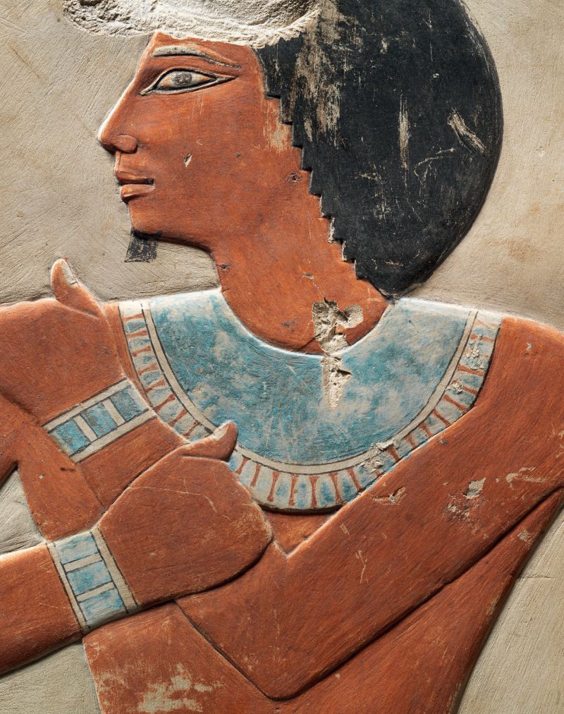 Medhat Omar on LinkedIn: Detail of a fragmentary painted limestone ... Medhat Omar on LinkedIn: Detail of a fragmentary painted limestone ...