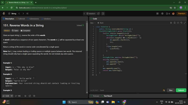 Vivek Arya on LinkedIn: #100daysofleetcode #leetcode #datastructures #dsa Vivek Arya on LinkedIn: #100daysofleetcode #leetcode #datastructures #dsa