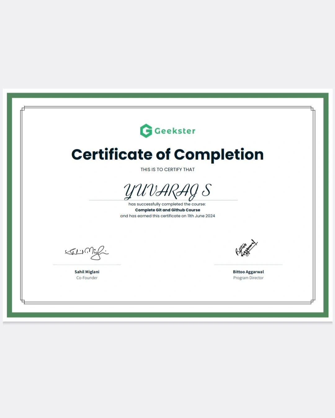 Yuvaraj S on LinkedIn: #geekster Yuvaraj S on LinkedIn: #geekster
