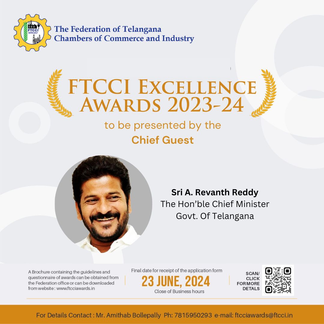 The Federation of Telangana Chambers of Commerce and Industry on ... The Federation of Telangana Chambers of Commerce and Industry on ...