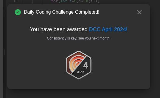 Suriya S on LinkedIn: #leetcode #codingchallenge #april2024 Suriya S on LinkedIn: #leetcode #codingchallenge #april2024