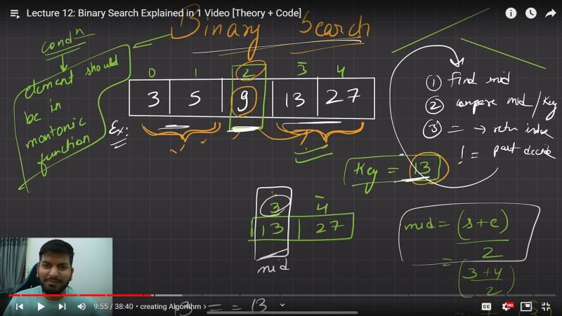 Mohd Faizan on LinkedIn: #100daysofcode #coding #learning #binarysearch Mohd Faizan on LinkedIn: #100daysofcode #coding #learning #binarysearch