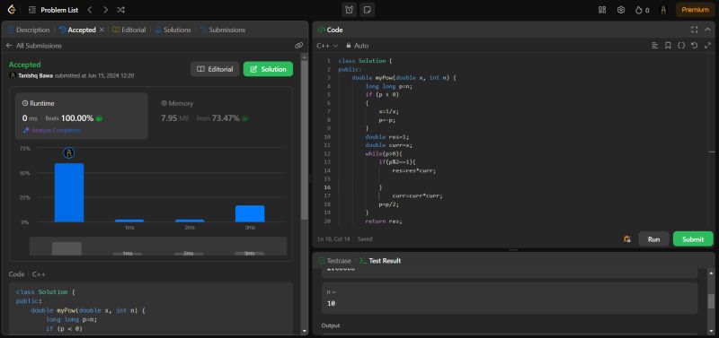 Tanishq Bawa on LinkedIn: Sharing my journey with leetcode...... Tanishq Bawa on LinkedIn: Sharing my journey with leetcode......