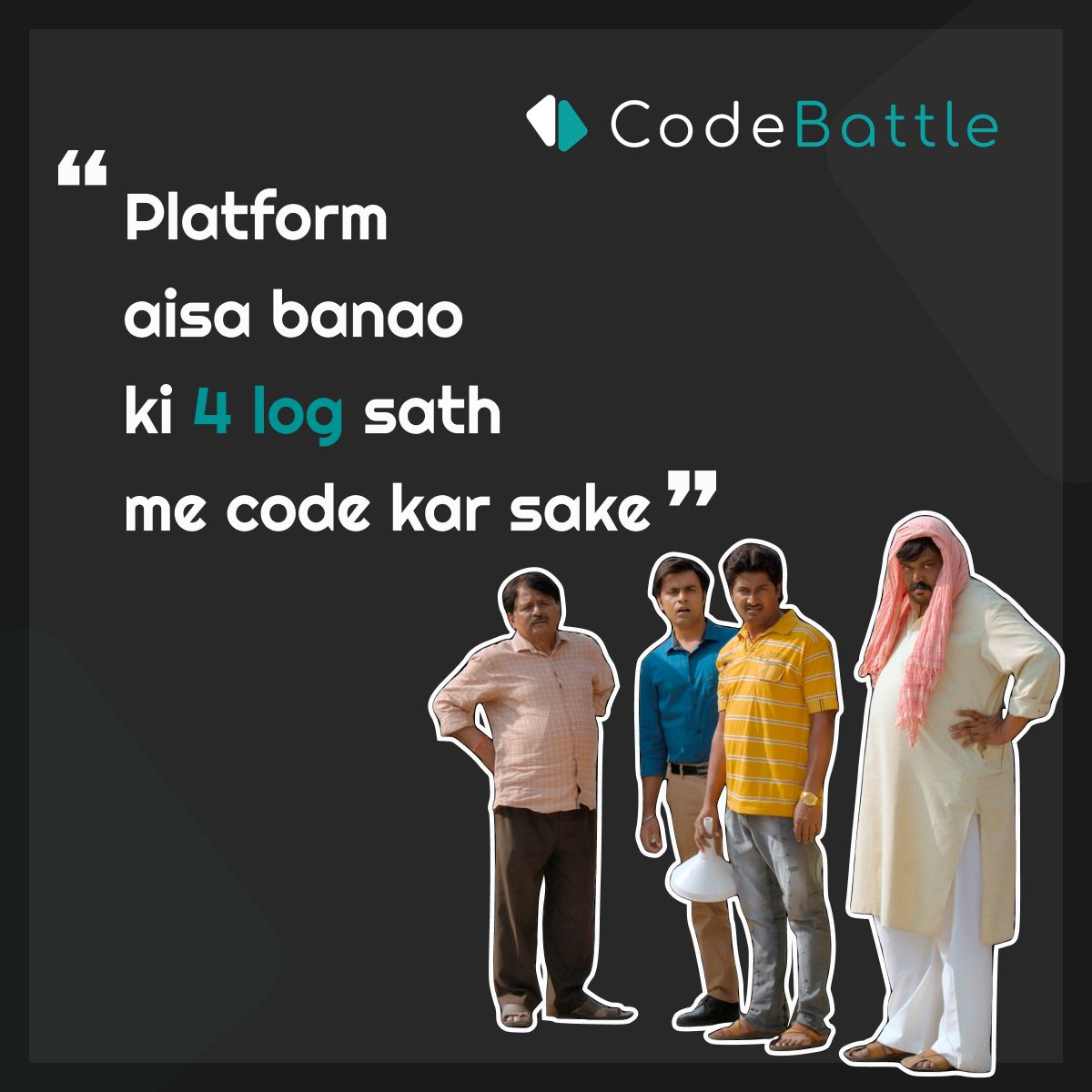 CodeBattle on LinkedIn: #coding #dsa #codingmemes #cp # ... CodeBattle on LinkedIn: #coding #dsa #codingmemes #cp # ...