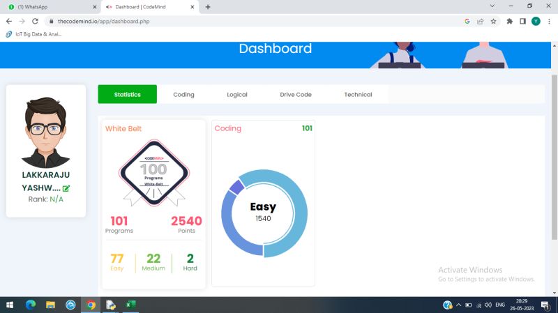 Lakkaraju Yashwanth Sri Ram Kumar on LinkedIn: #codemind #ibm #wipro # ... Lakkaraju Yashwanth Sri Ram Kumar on LinkedIn: #codemind #ibm #wipro # ...