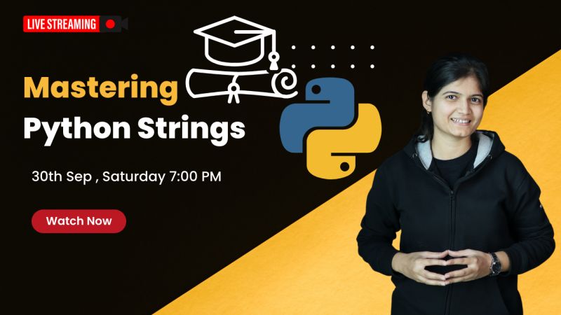 Join my live session on string manipulation in Python | Priya Bhatia ... Join my live session on string manipulation in Python | Priya Bhatia ...