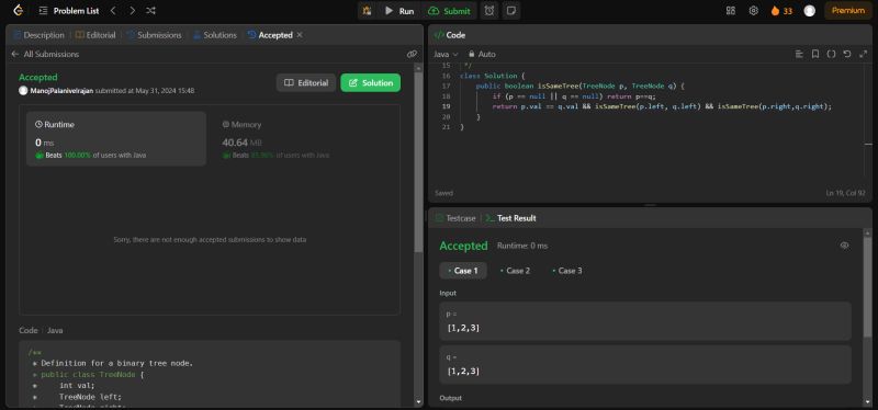 Manoj Palanivelrajan on LinkedIn: #100daysofcode #leetcodechallenge # ... Manoj Palanivelrajan on LinkedIn: #100daysofcode #leetcodechallenge # ...