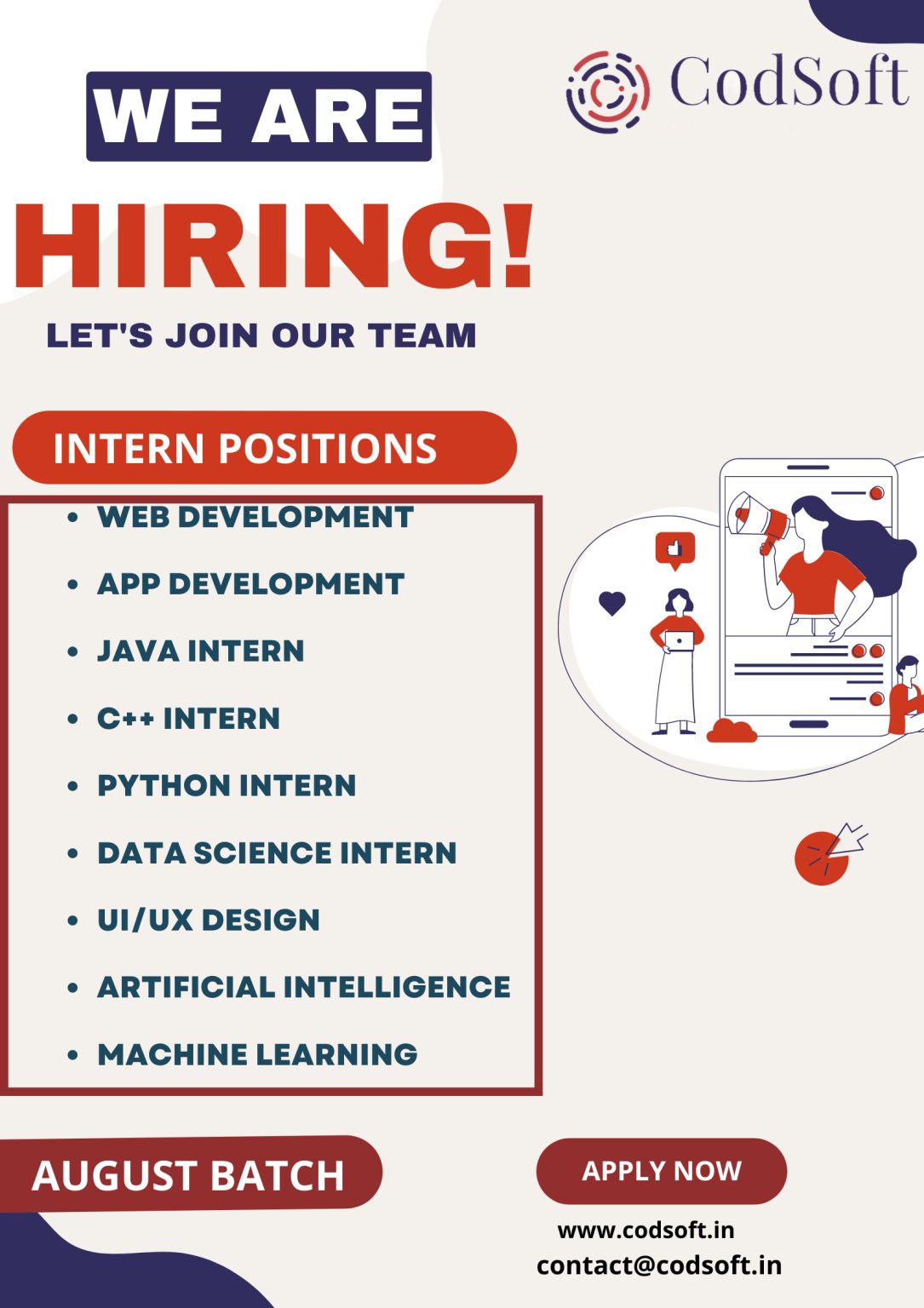 CodSoft on LinkedIn: #codsoft #codsoftinternship #ai #team #work # ... CodSoft on LinkedIn: #codsoft #codsoftinternship #ai #team #work # ...