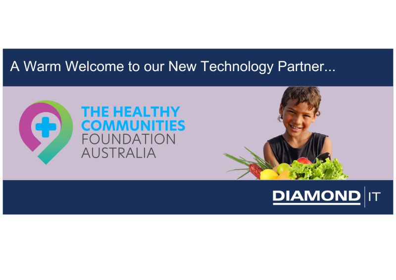 Diamond IT on LinkedIn: Healthy Communities Foundation Australia ... Diamond IT on LinkedIn: Healthy Communities Foundation Australia ...