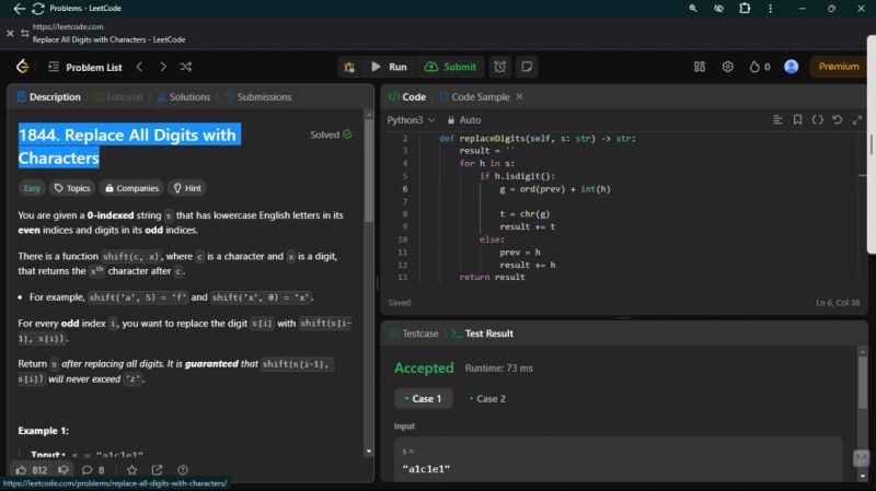 Sam Benadick Joseph on LinkedIn: #leetcode #codingchallenge #progress Sam Benadick Joseph on LinkedIn: #leetcode #codingchallenge #progress