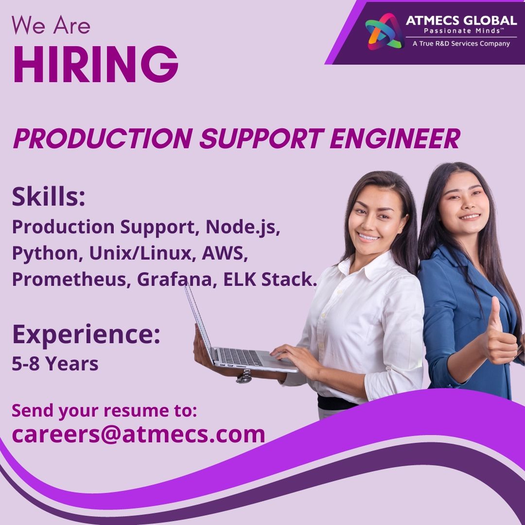 ATMECS Global Inc on LinkedIn: #productionsupport #python #unix #linux ... ATMECS Global Inc on LinkedIn: #productionsupport #python #unix #linux ...