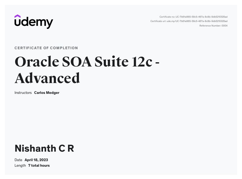 Nishanth C R on LinkedIn: #udemycourses Nishanth C R on LinkedIn: #udemycourses