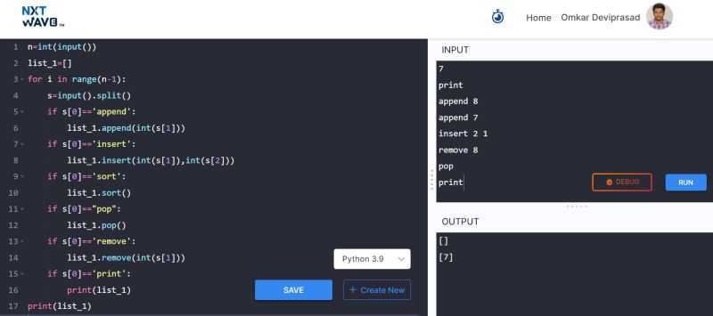 Omkar Daranikota on LinkedIn: #day35 #100daysofcode #python # ... Omkar Daranikota on LinkedIn: #day35 #100daysofcode #python # ...