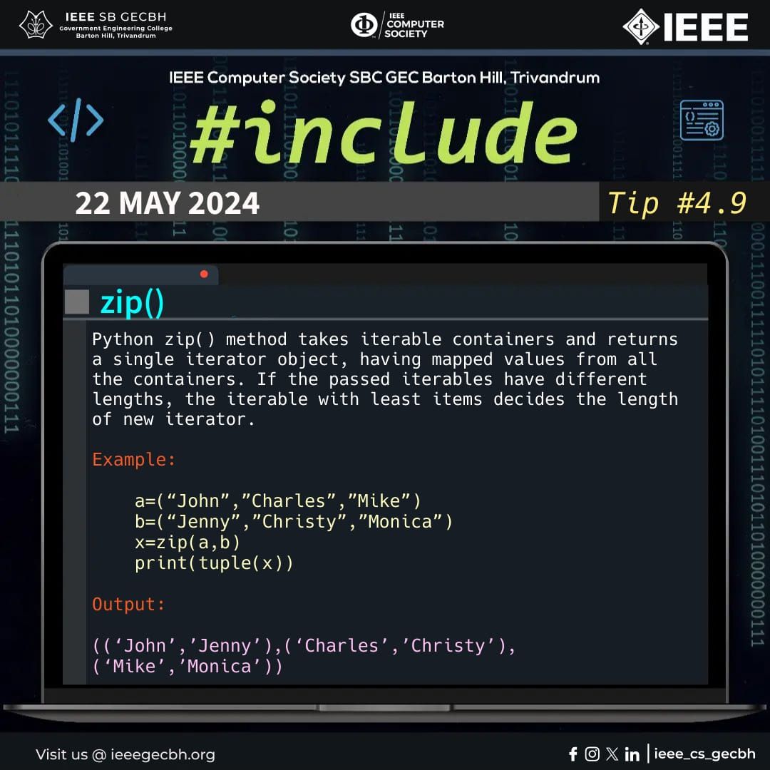 IEEE CS GECBH on LinkedIn: #include IEEE CS GECBH on LinkedIn: #include