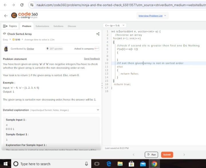 Jashandeep Kaur on LinkedIn: #day #codingninjas Jashandeep Kaur on LinkedIn: #day #codingninjas