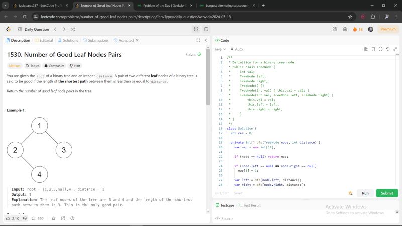 Paras Joshi on LinkedIn: #java #leetcode #geeksforgeeks #problemsolving ... Paras Joshi on LinkedIn: #java #leetcode #geeksforgeeks #problemsolving ...