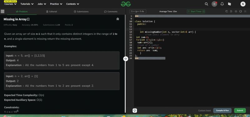 Gaurav Singh on LinkedIn: #dsa #cprogramming #codingjourney #problemsolving Gaurav Singh on LinkedIn: #dsa #cprogramming #codingjourney #problemsolving