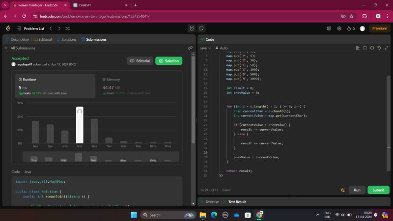 Ragul Raja on LinkedIn: #day7 #50daysofproblemsolving #leetcode Ragul Raja on LinkedIn: #day7 #50daysofproblemsolving #leetcode
