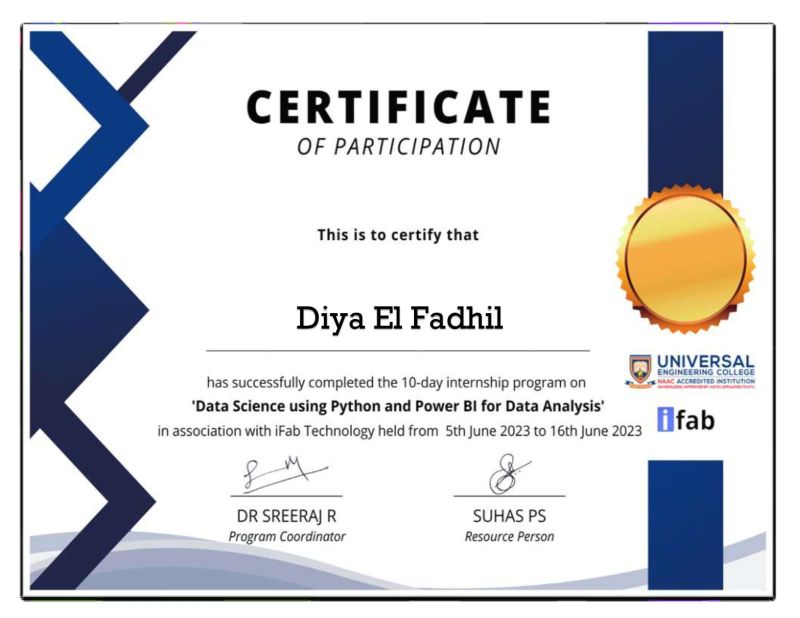 DIYA EL FADHIL P H on LinkedIn: #datascience #python #powerbi # ... DIYA EL FADHIL P H on LinkedIn: #datascience #python #powerbi # ...