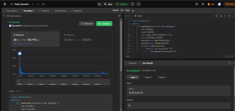 Manish Dutt S on LinkedIn: #dailyleetcodechallenge #leetcode # ... Manish Dutt S on LinkedIn: #dailyleetcodechallenge #leetcode # ...