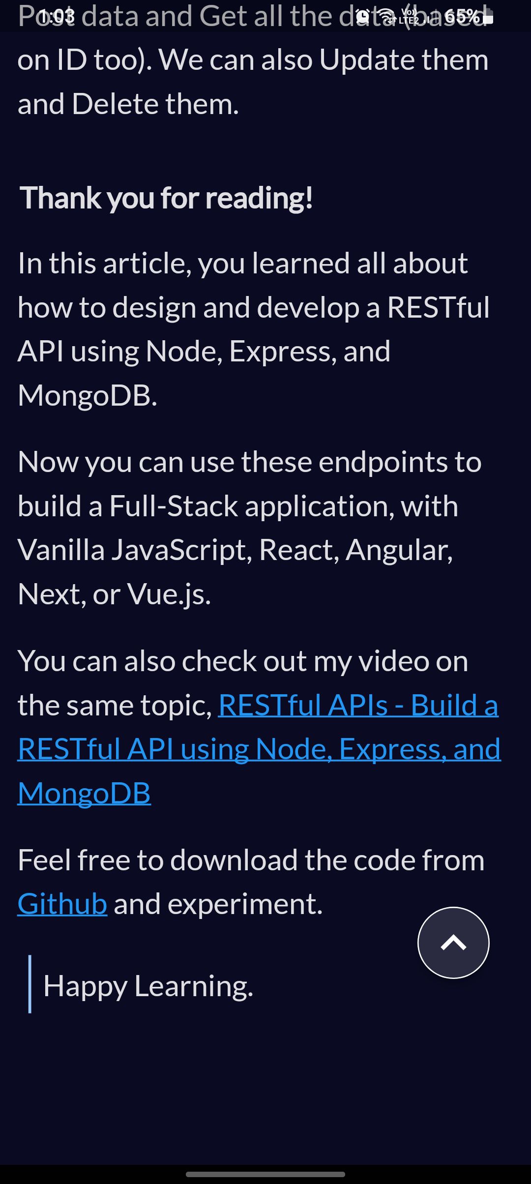 Aryan Jain on LinkedIn: #nodejs #express #vscode #buildinpublic # ... Aryan Jain on LinkedIn: #nodejs #express #vscode #buildinpublic # ...