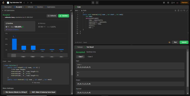 Sudhanshu Tiwary on LinkedIn: #leetcode #100daysofcode Sudhanshu Tiwary on LinkedIn: #leetcode #100daysofcode