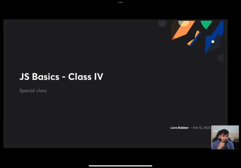 M. Sameem on LinkedIn: #javascript #learningjourney #lovebabbar # ... M. Sameem on LinkedIn: #javascript #learningjourney #lovebabbar # ...