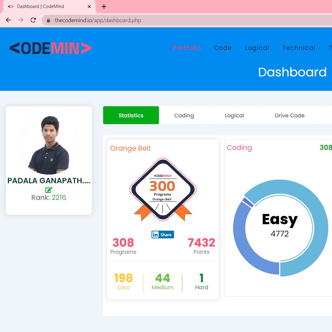 Padala Ganapathi Reddy on LinkedIn: #coding #teaching #intern | 10 comments Padala Ganapathi Reddy on LinkedIn: #coding #teaching #intern | 10 comments