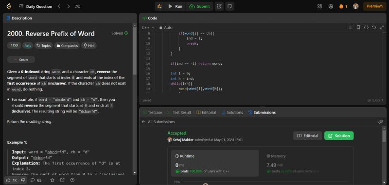 Sehaj Makkar on LinkedIn: #30daysofcode #leetcode #potd #dsa # ... Sehaj Makkar on LinkedIn: #30daysofcode #leetcode #potd #dsa # ...