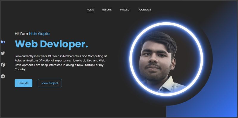 Nitin Gupta on LinkedIn: #webdevelopment #html #css #portfolioproject # ... Nitin Gupta on LinkedIn: #webdevelopment #html #css #portfolioproject # ...