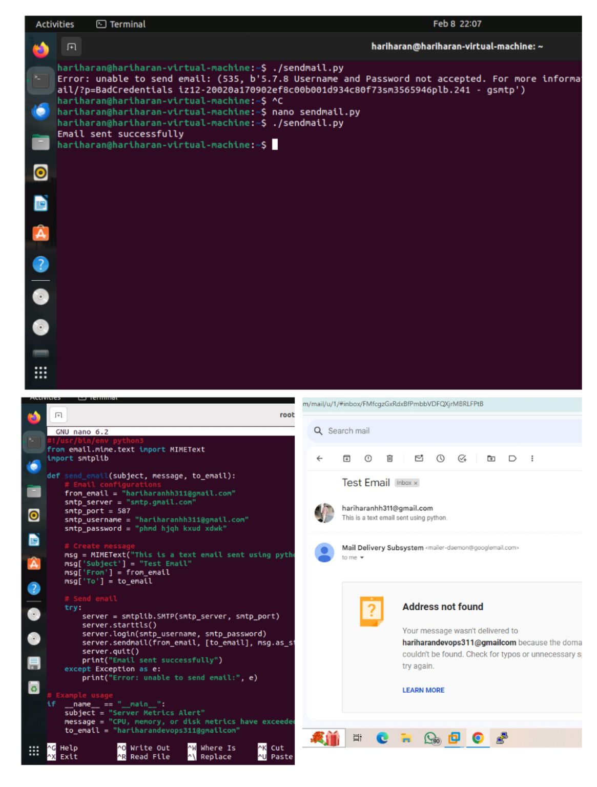 S Hari Haran on LinkedIn: #python #shellscript #automation #monitoring S Hari Haran on LinkedIn: #python #shellscript #automation #monitoring
