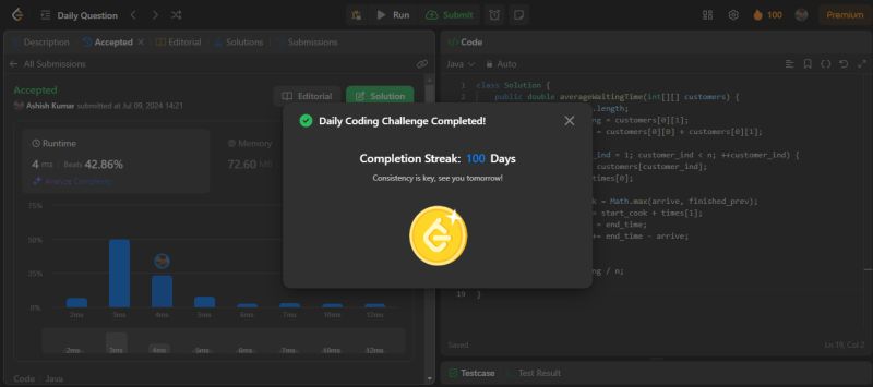 Ashish Kumar on LinkedIn: #leetcode #streak #dailychallenge #code # ... Ashish Kumar on LinkedIn: #leetcode #streak #dailychallenge #code # ...