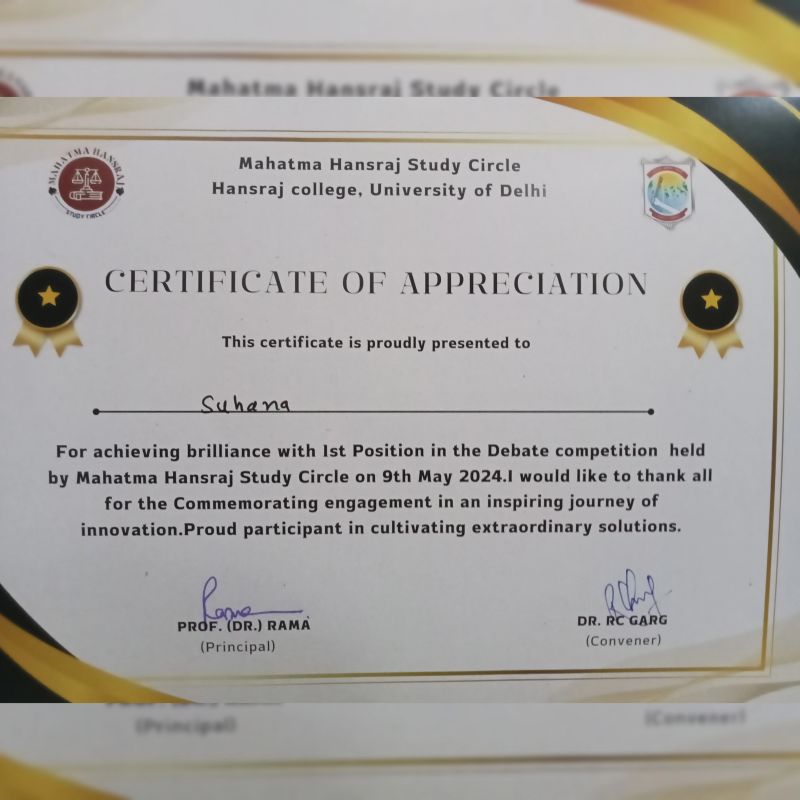 Suhana Kumari on LinkedIn: #debatecompetition #firstplace #teamwork # ... Suhana Kumari on LinkedIn: #debatecompetition #firstplace #teamwork # ...