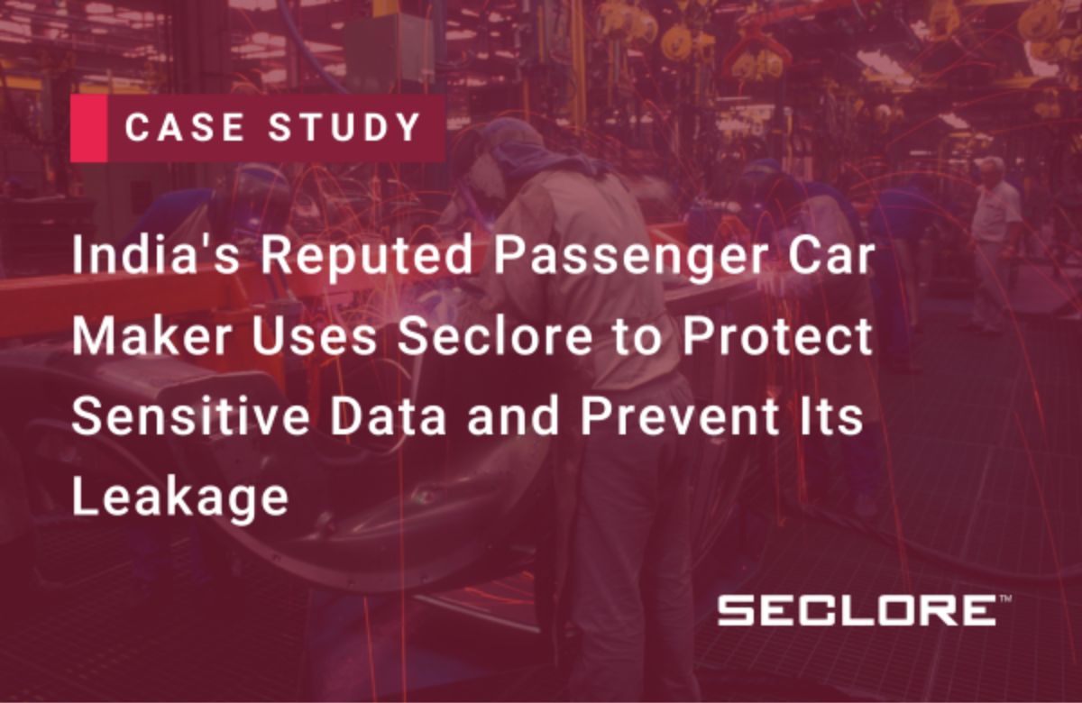 Seclore on LinkedIn: SECLORE Maruti CaseStudy_D2 Seclore on LinkedIn: SECLORE Maruti CaseStudy_D2