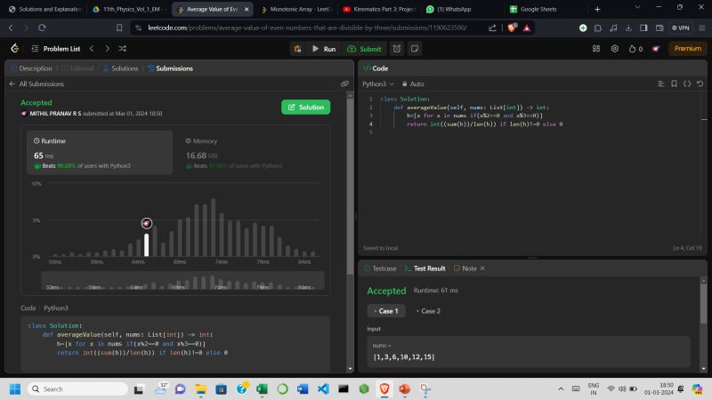 MITHIL PRANAV R S on LinkedIn: #100daysofcode #leetcode # ... MITHIL PRANAV R S on LinkedIn: #100daysofcode #leetcode # ...