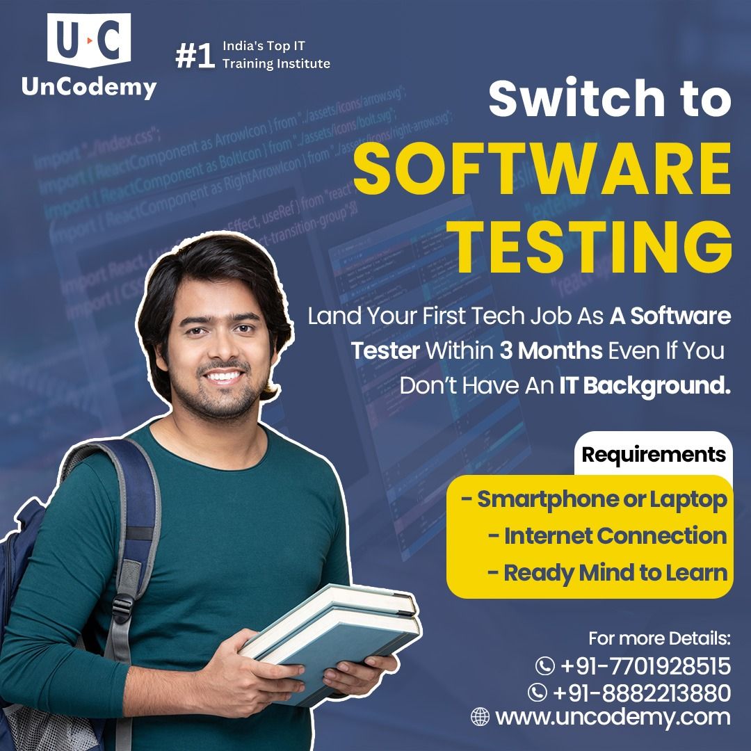 Uncodemy on LinkedIn: #uncodemy #trending #softwaretesting #testing #qa ... Uncodemy on LinkedIn: #uncodemy #trending #softwaretesting #testing #qa ...