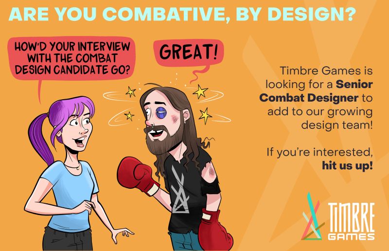 Timbre Games on LinkedIn: Timbre Games is looking for a Senior Combat ... Timbre Games on LinkedIn: Timbre Games is looking for a Senior Combat ...