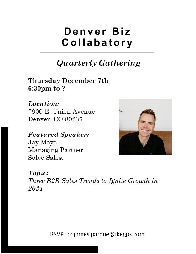 James Pardue on LinkedIn: The DBC is getting together on December 7th ... James Pardue on LinkedIn: The DBC is getting together on December 7th ...