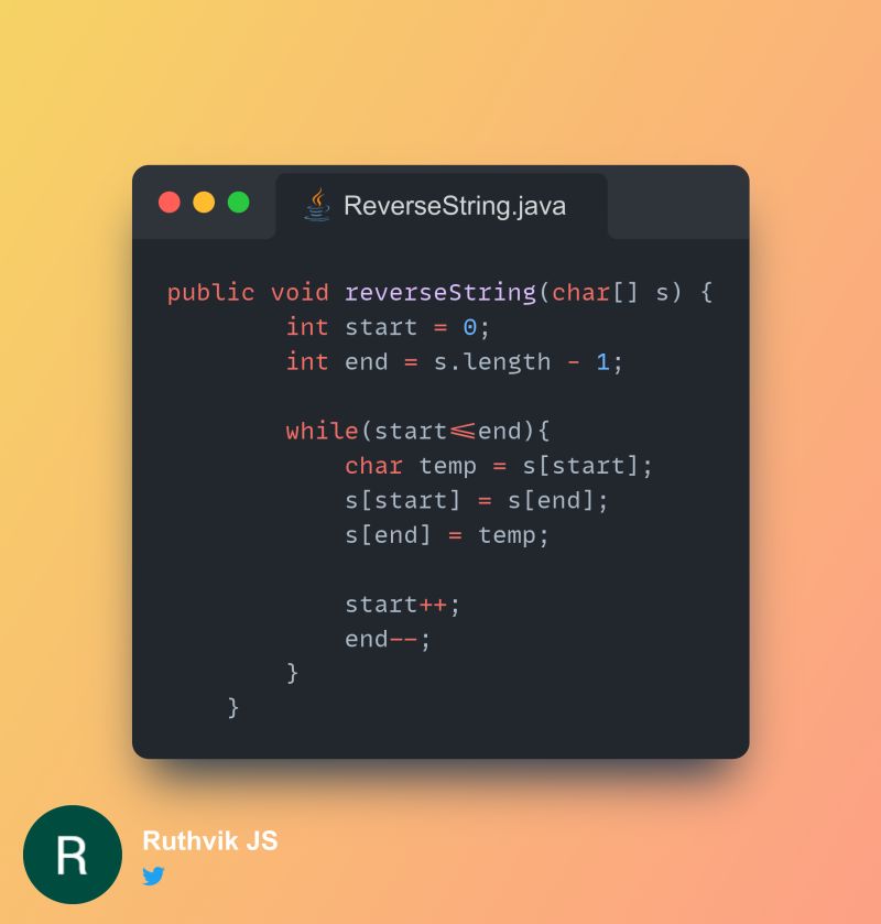 Ruthvik JS on LinkedIn: #100daysofcodechallenge #java #100daysofcode ... Ruthvik JS on LinkedIn: #100daysofcodechallenge #java #100daysofcode ...