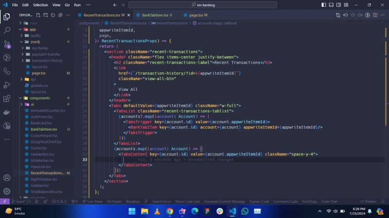 Shaheer Mansoor on LinkedIn: #javascript #jsm #nextjs #reactjs #banking ... Shaheer Mansoor on LinkedIn: #javascript #jsm #nextjs #reactjs #banking ...
