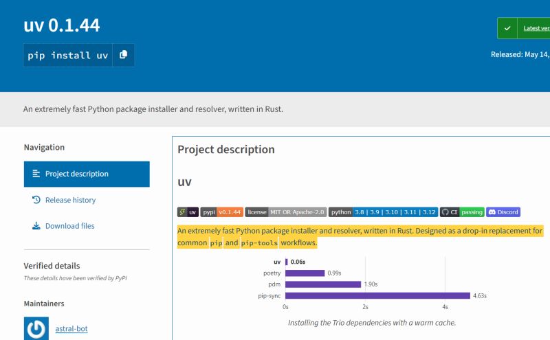 Mohit Pandey on LinkedIn: #python #django #pythonuvpackage #programming ... Mohit Pandey on LinkedIn: #python #django #pythonuvpackage #programming ...