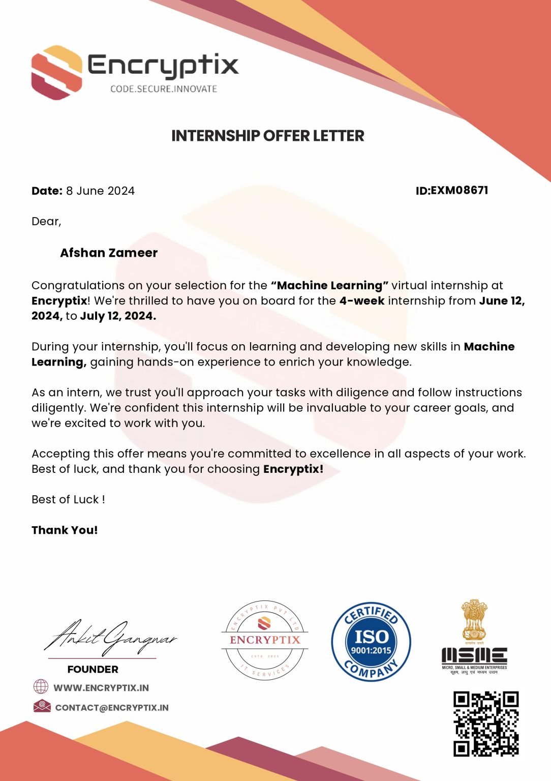 Afshan Zameer on LinkedIn: #machinelearning #internship #datascience # ... Afshan Zameer on LinkedIn: #machinelearning #internship #datascience # ...