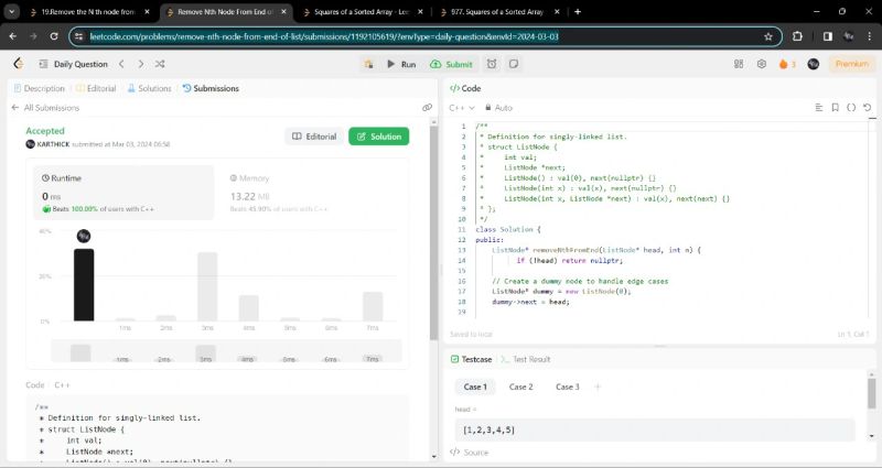 KARTHICK . on LinkedIn: #100daysleetcodechallenge #codejourney # ... KARTHICK . on LinkedIn: #100daysleetcodechallenge #codejourney # ...