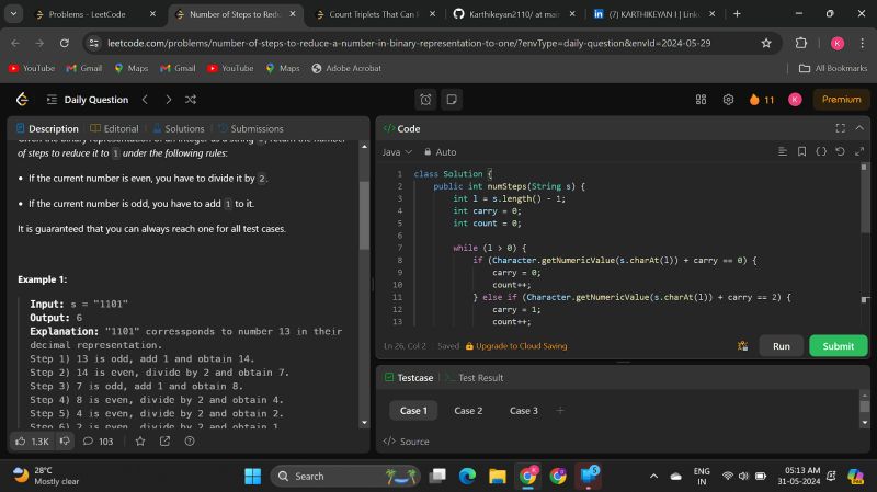 KARTHIKEYAN I on LinkedIn: #problemsolving #100daysofcode ... KARTHIKEYAN I on LinkedIn: #problemsolving #100daysofcode ...