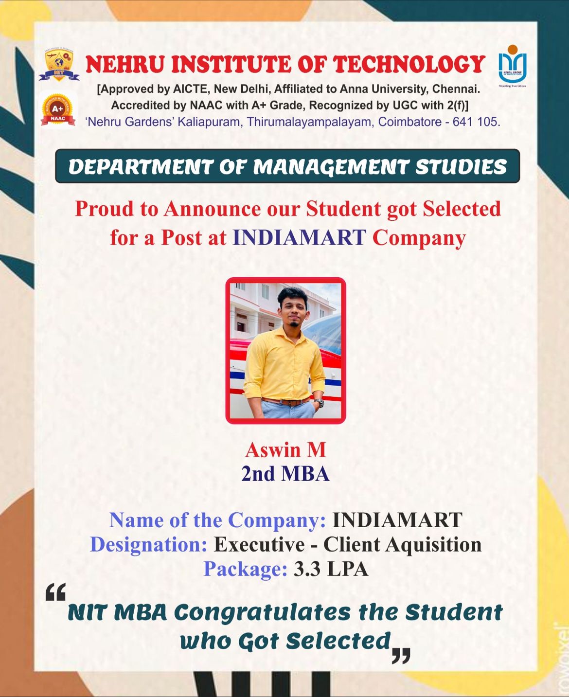 Dr. Naganandini Selvaraj posted on LinkedIn Dr. Naganandini Selvaraj posted on LinkedIn