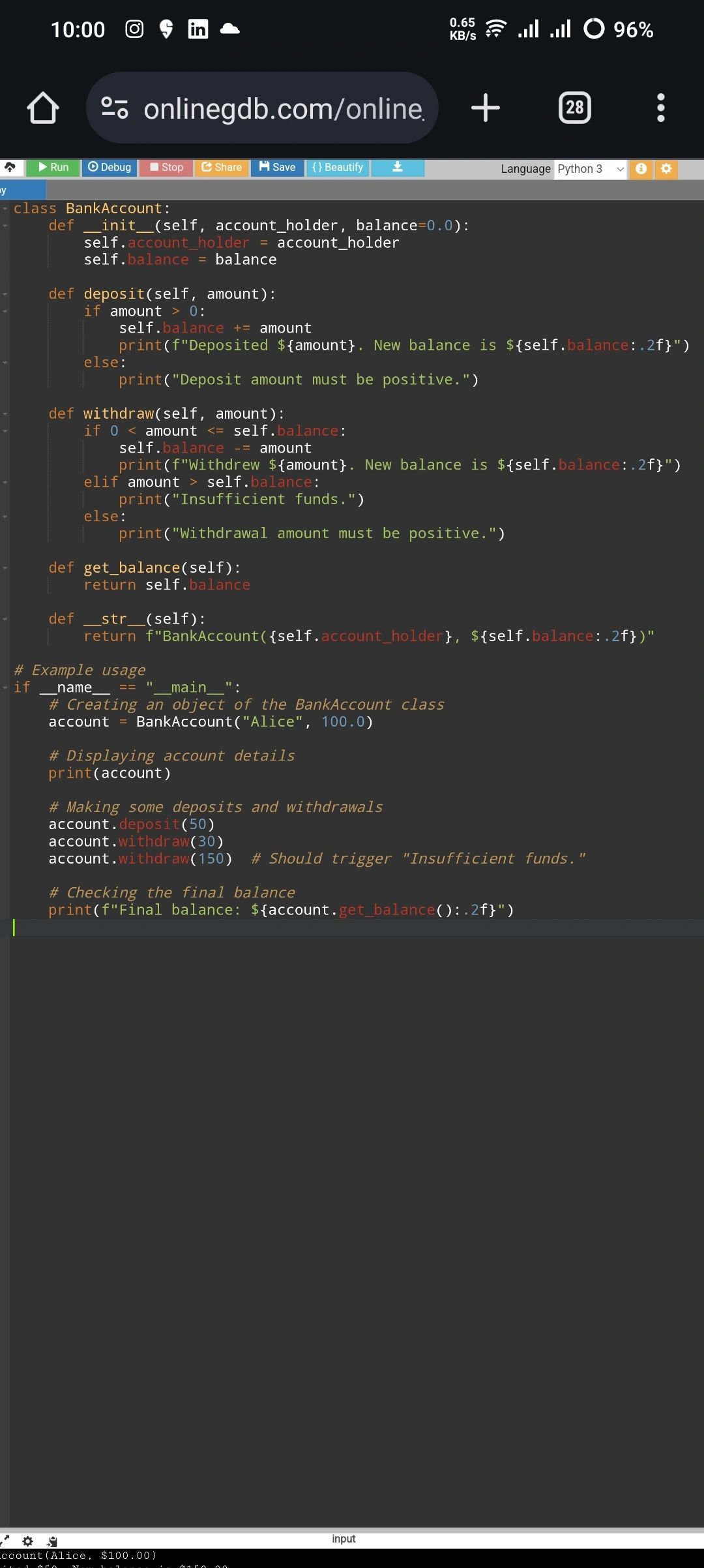 Hemanth Reddy Mukkamalla on LinkedIn: #18dayspythonchallenge #python # ... Hemanth Reddy Mukkamalla on LinkedIn: #18dayspythonchallenge #python # ...
