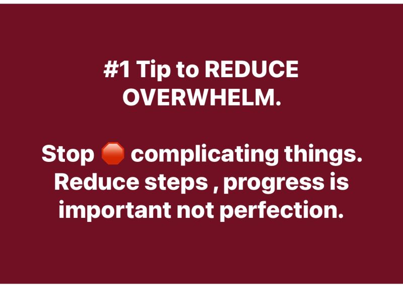 Sesh Iyer on LinkedIn: #1 Tip to REDUCE OVERWHELM. Stop ๐ complicating ... Sesh Iyer on LinkedIn: #1 Tip to REDUCE OVERWHELM. Stop ๐ complicating ...